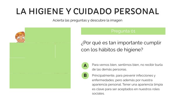 LA HIGIENE Y CUIDADO PERSONAL | Genially
