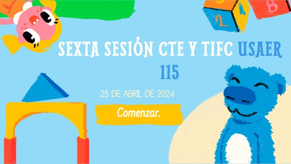 USAER 115 CTE ABRIL | Genially