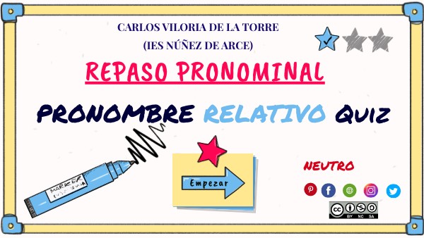 QUIZ PRONOMBRE RELATIVO 3