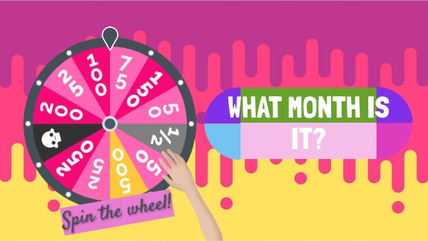 Year 2-Months game | Genially