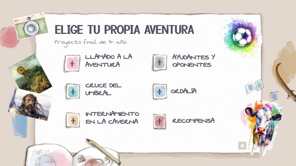 Proyecto: Elige tu propia aventura | Genially