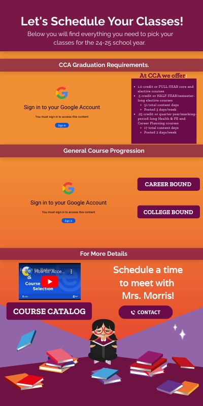 Counselor Specific Course Selection Time