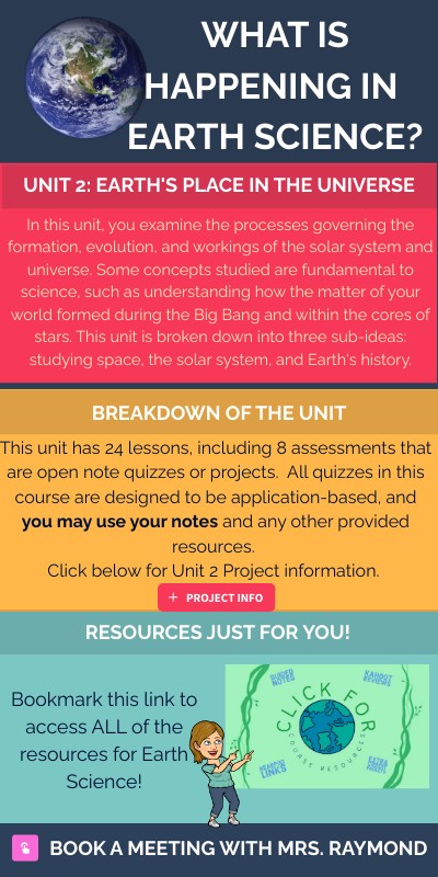 Unit 2 Earth Science