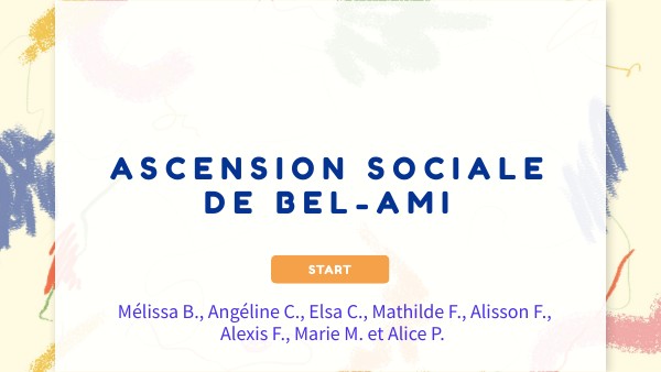 Ascension sociale de Bel-Ami