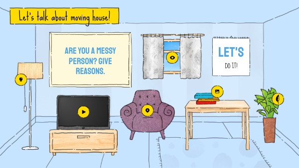 Let's talk about moving house! | Genially