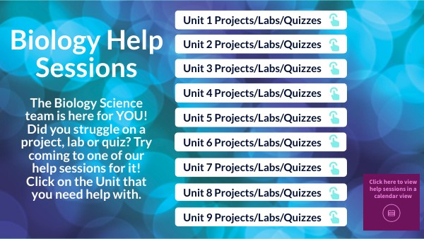 Biology Help Session