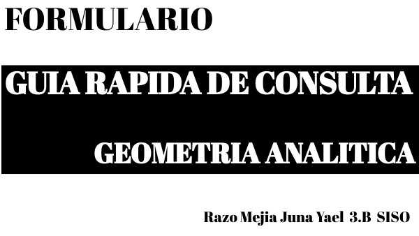 formulario guia rapida de consulta | Genially