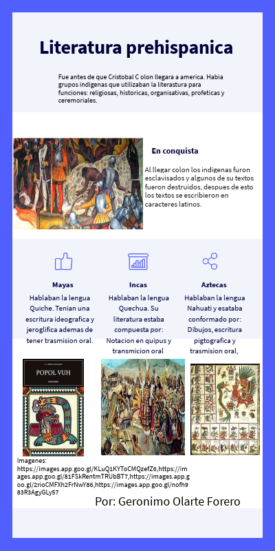 Literatura prehispanica | Genially