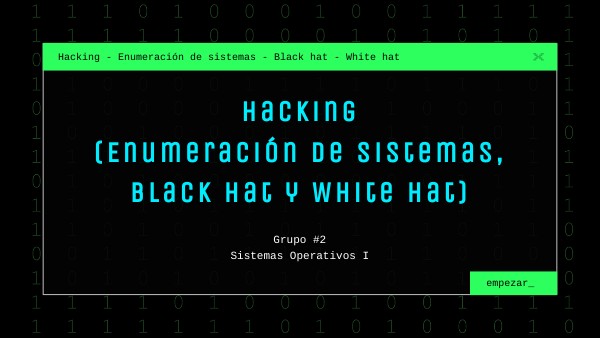 Hacking | Genially