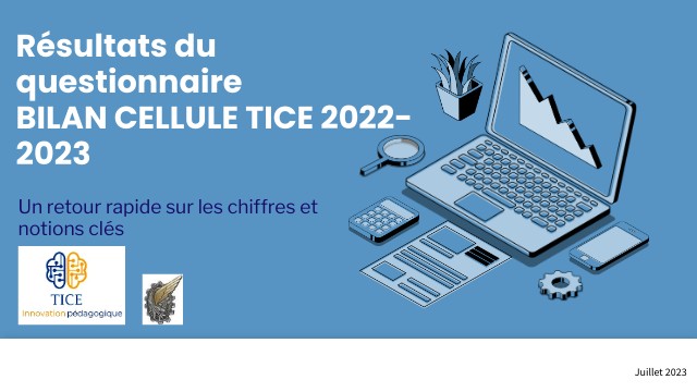 resultats BILAN TICE 2022-2023 | Genially