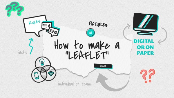 How to make a "LEAFLET"