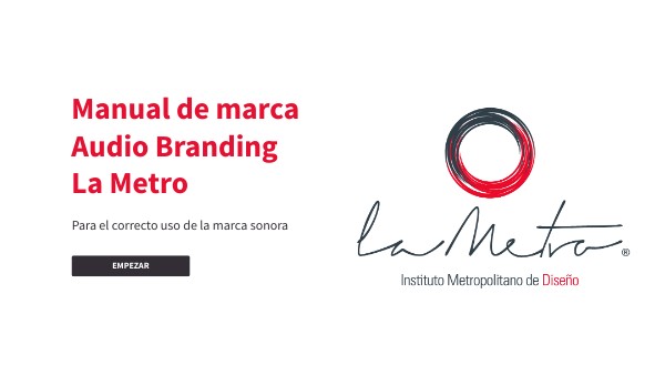 MANUAL DE MARCA LA METRO