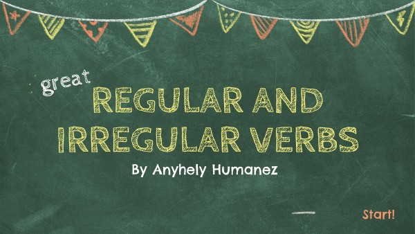 REGULAR AND IRREGULAR VERBS | Genially