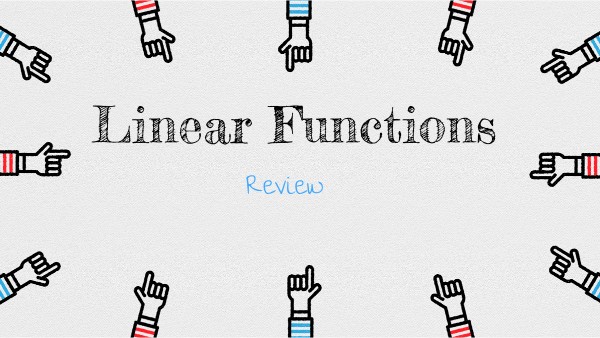 Linear functions - slope intercept form