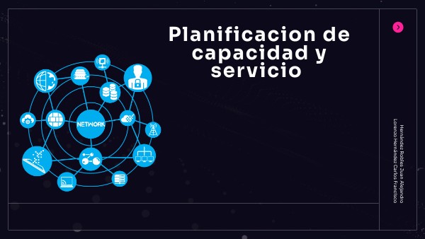 Planificación de capacidad y servicio