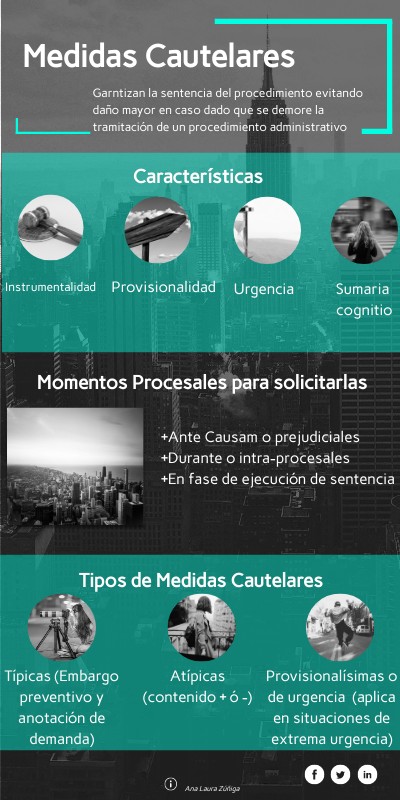 Medidas Cautelares- Infografía Ana Laura | Genially