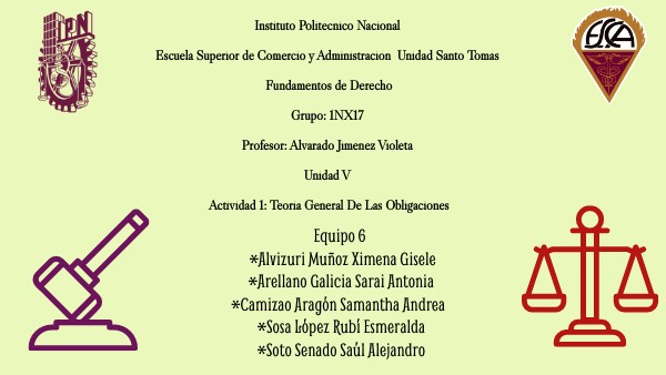 U5_Teoria de las obligaciones | Genially