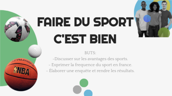 les sports, avantages