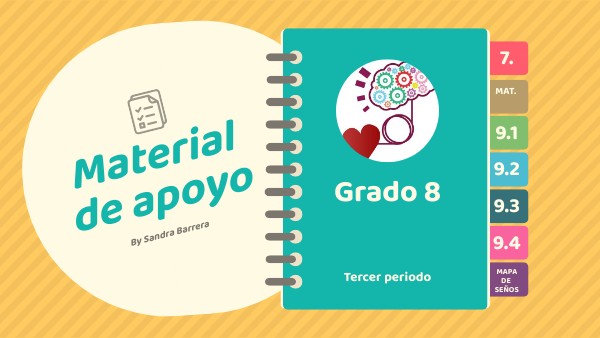 MATERIAL DE APOYO GRADO 8 Tercer periodo | Genially