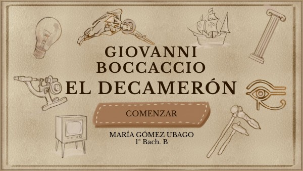 GIOVANNI BOCCACCIO: EL DECAMERÓN | Genially