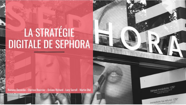marketing digital sephora | Genially