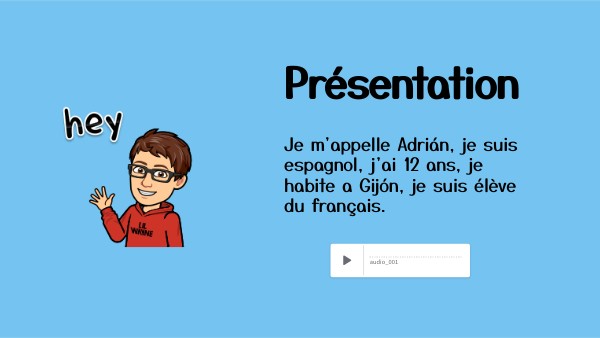 Présentation Adrián Avatar