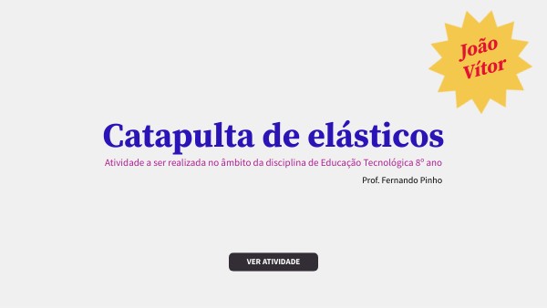 Catapulta de elástico | Genially