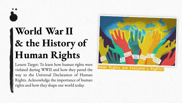 WWII & History of Human Rights