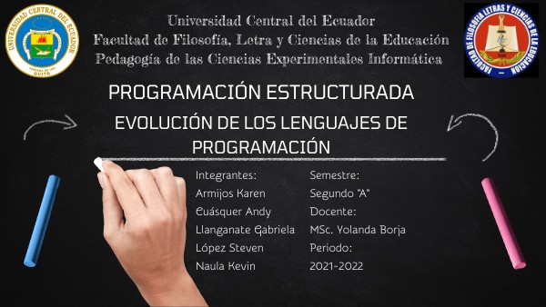 EVOLUCIÓN LENGUAJES DE PROGRAMACIÓN