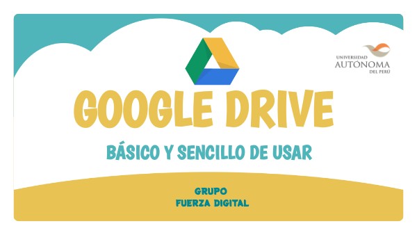 Tutorial Google Drive Genially
