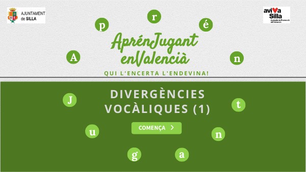 Divergències vocàliques (1) | Genially
