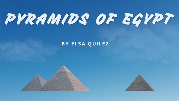 Pyramids of Egypt