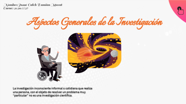 ASPECTOS GENERALES DE LA INVESTIGACIÓN | Genially