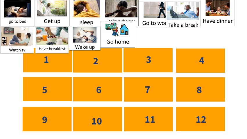 Daily routine vocabulary | Genially