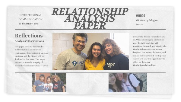 Relationship Analysis Project