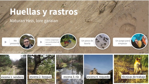 Curso rastreo bosque escuela | Genially