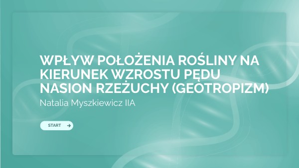 GEOTROPIZM - DOŚW. | Genially