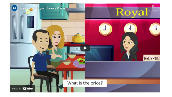 At the Hotel - Part 2 - English Speaking Course | Genially