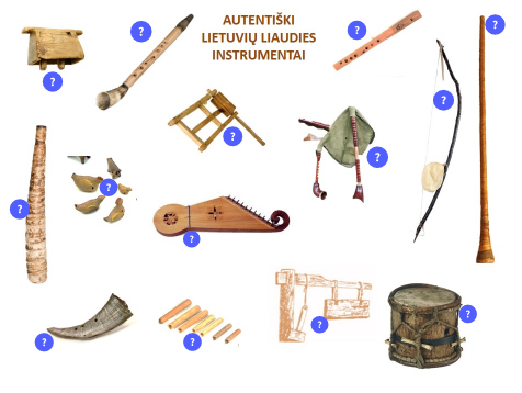 Autentiški lietuvių liaudies instrumentai | Genially