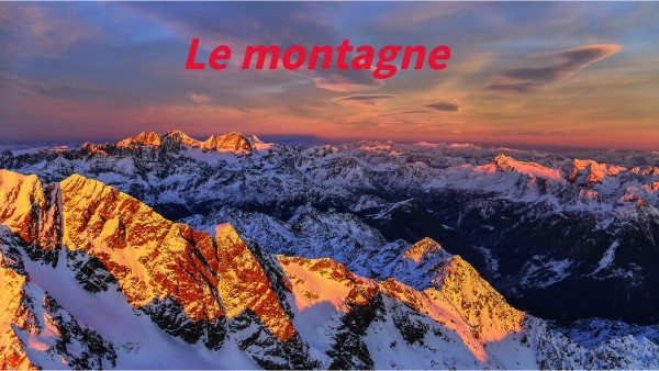 LE MONTAGNE | Genially