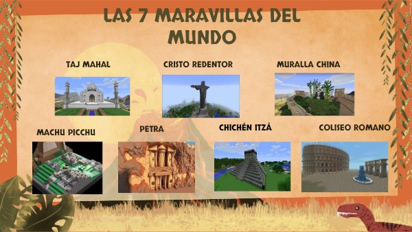Las 7 Maravillas del mundo para niños | Genially