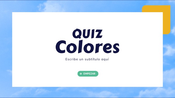 COLORES | Genially