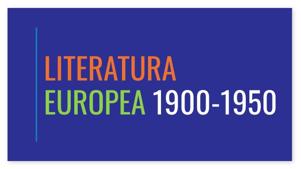 literatura europea 1900-1950 | Genially