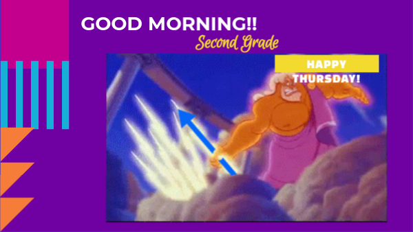 Thursday Writing | Genially