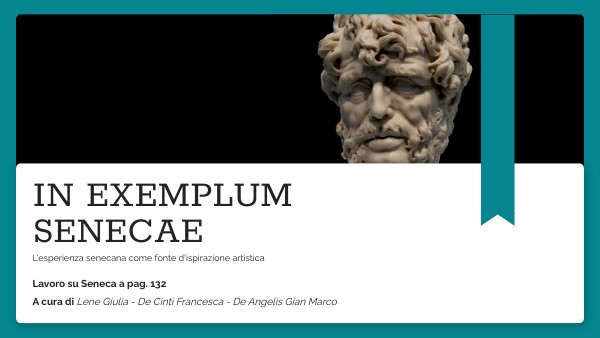 IN EXEMPLUM SENECAE