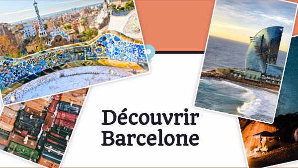 activité Barcelone tourisme 4e | Genially