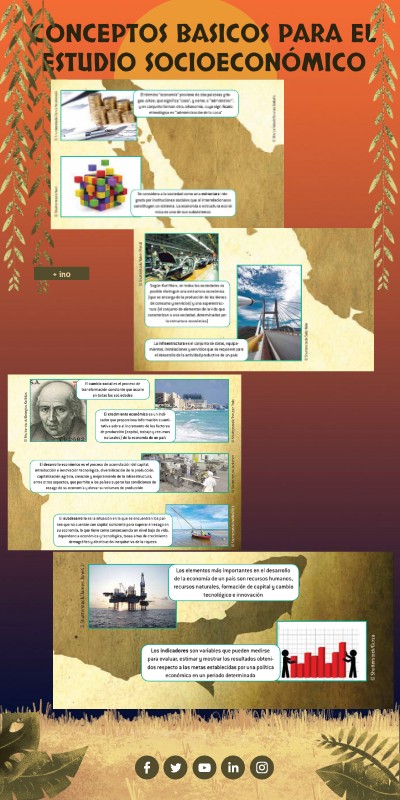 CONCEPTOS BASICOS PARA EL ESTUDIO SOCIOECONOMICO