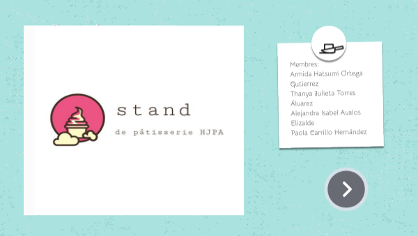 Stand de pâtisserie | Genially