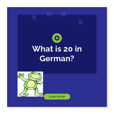 German numbers beyond 20