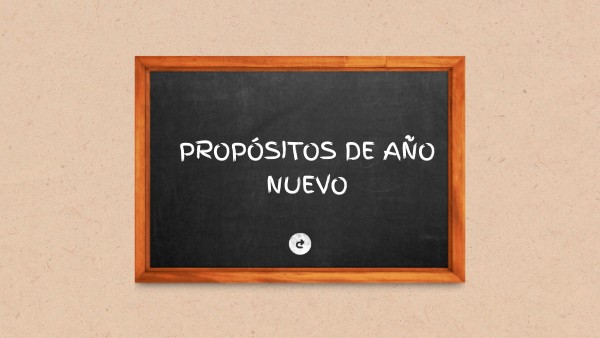 Propósitos de año nuevo